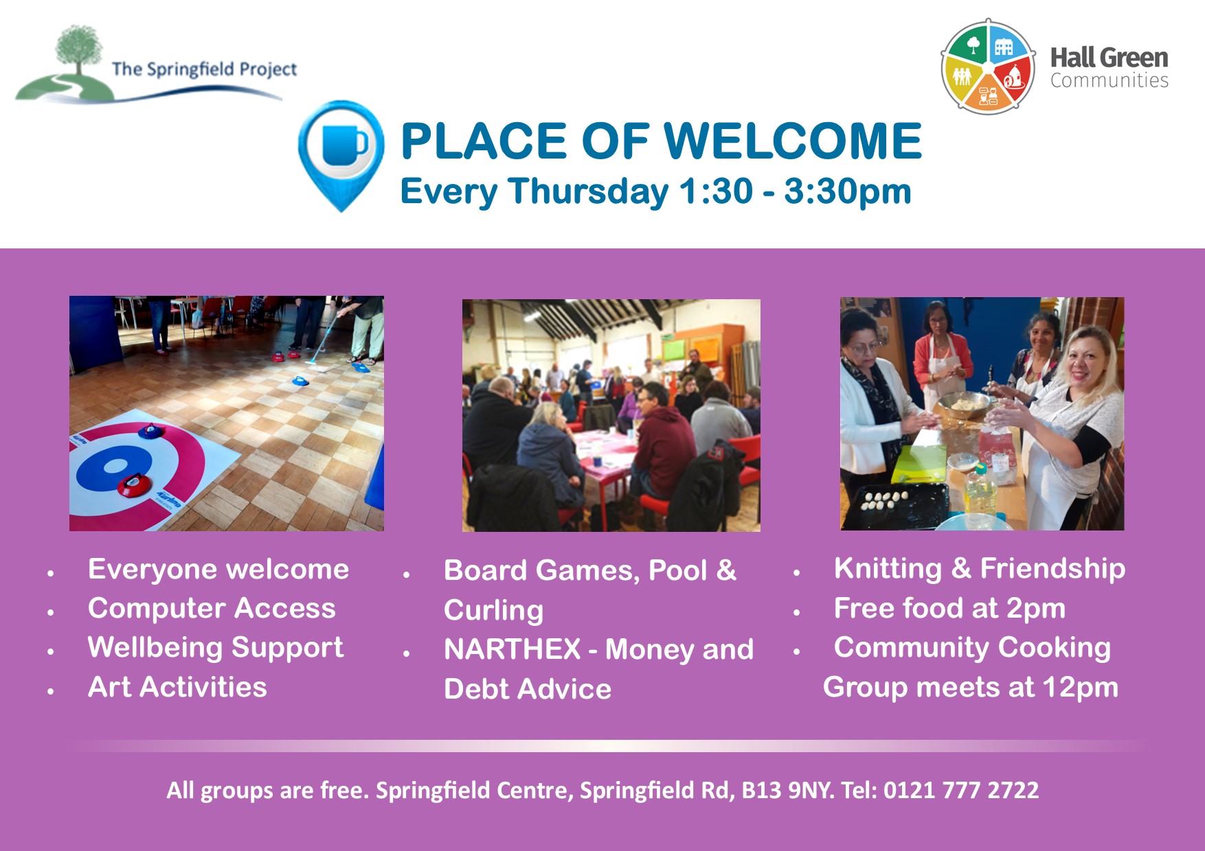 Place of Welcome | The Springfield Project CHarity